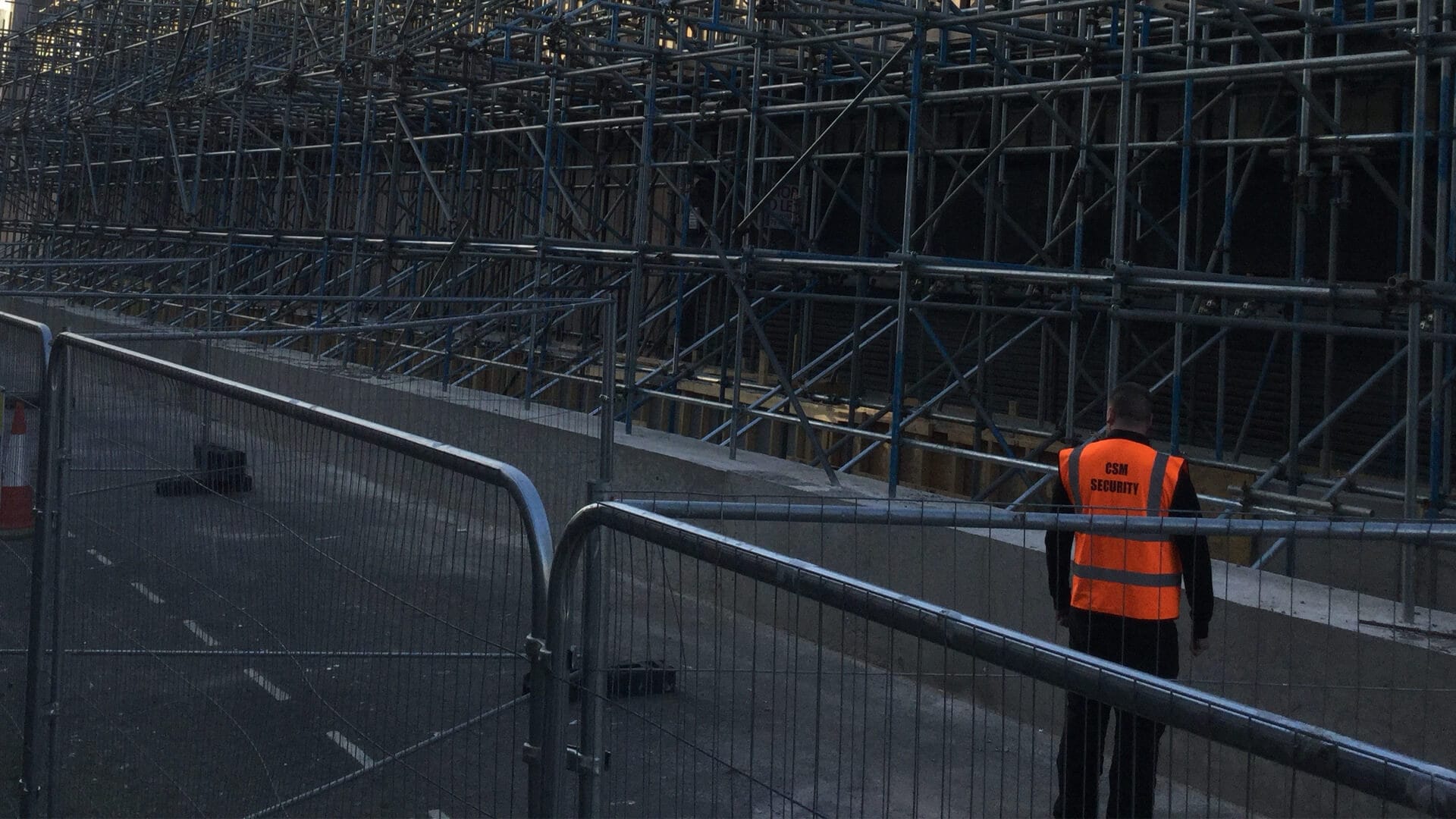 Construction Security Services UK | CSM Security